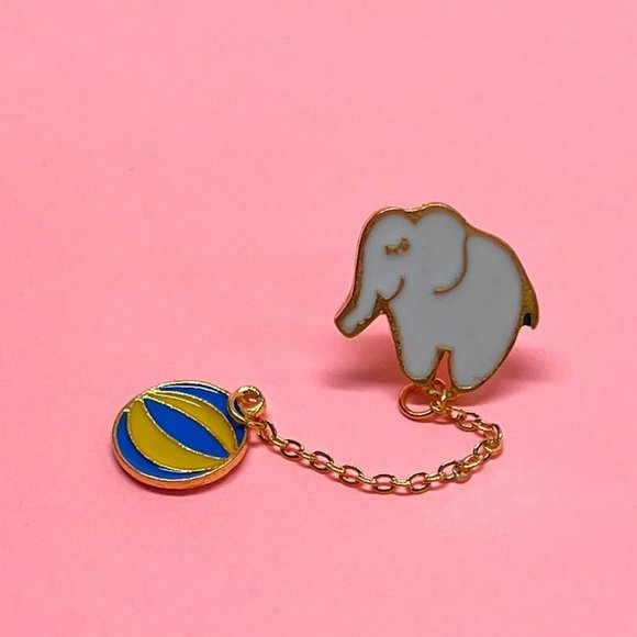 Unbranded | Jewelry | Elephant Enamel Pin | Poshmark